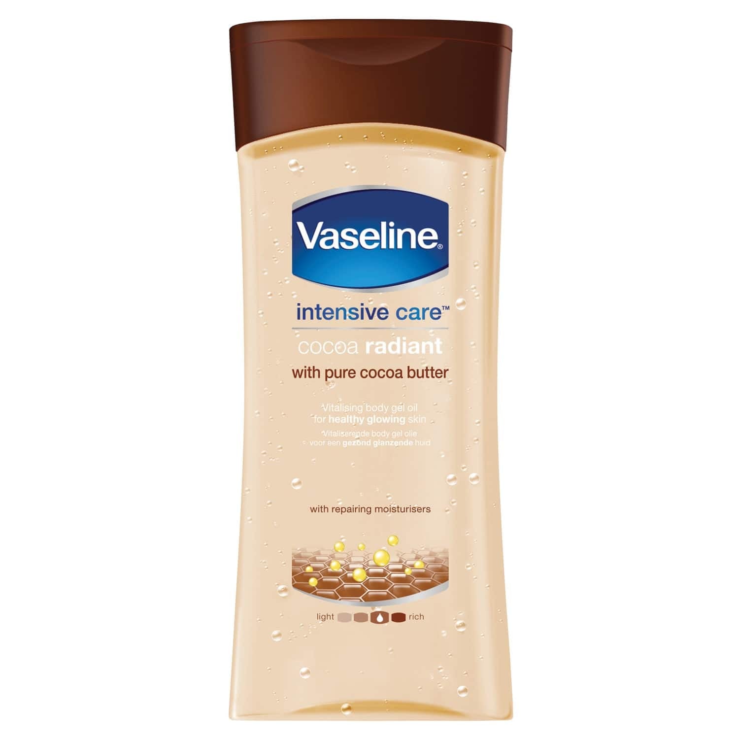 Vaseline Intensive Care Body Oil Cocoa Radiant 200ml – Wanyasha Brands